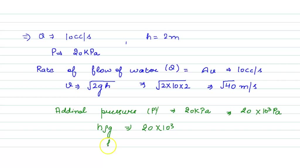 SOLVED:A large Rankine oval, with a=1 m and h=1 m, is immersed in 20^∘ ...