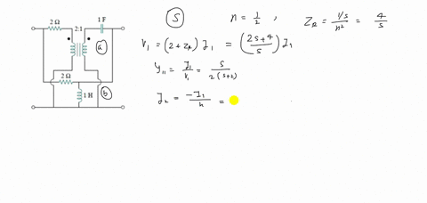 SOLVED:The circuit in Fig. 18.106 may be regarded as two two-ports ...