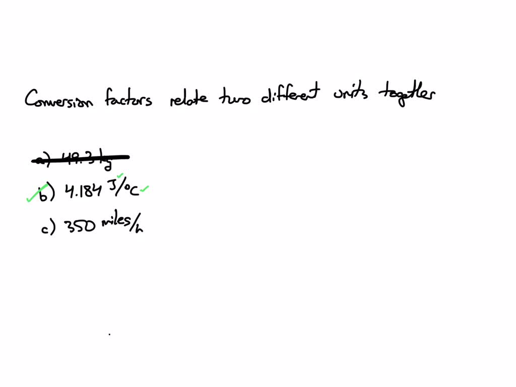 ⏩SOLVED:Which of the following can be thought of as conversion… | Numerade