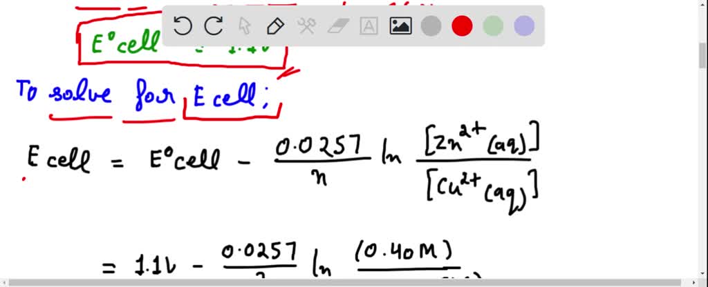 SOLVED:One half-cell in a voltaic cell is constructed from an iron electrode in an Fe(NO3)2 ...