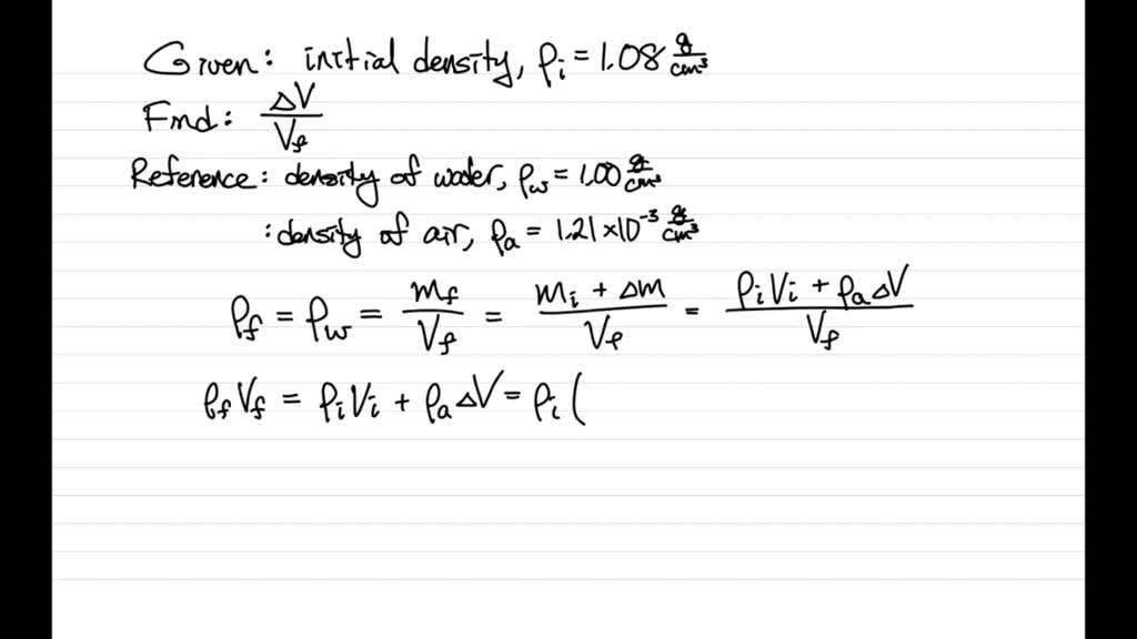 A fish maintains its depth in fresh water by adjusting the air content ...