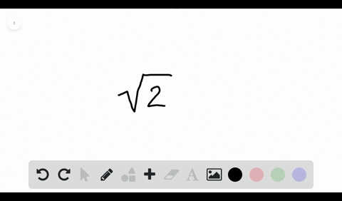 Is √(2) an example of a rational terminating, rational repeating, or ...