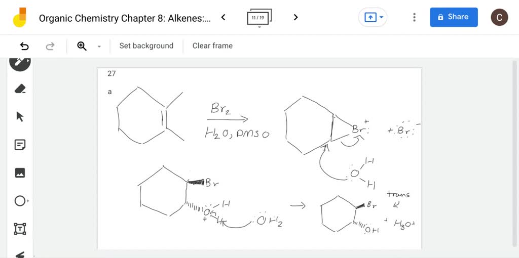SOLVED: For the reaction shown, select all the reagents that work but ...