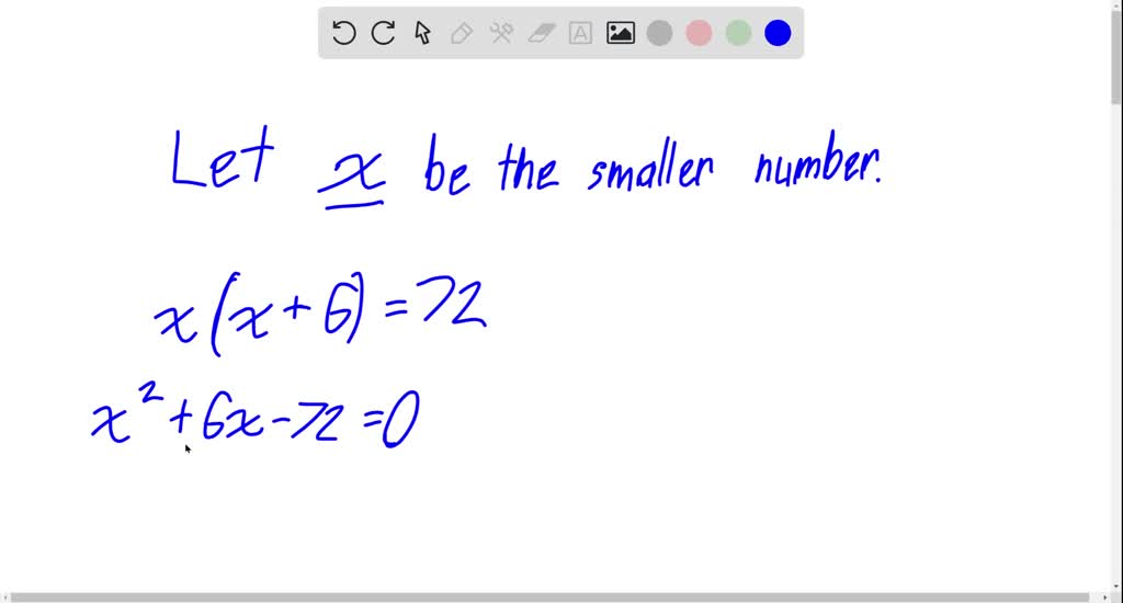 The product of two numbers is 26 and one of the numbers is one larger ...