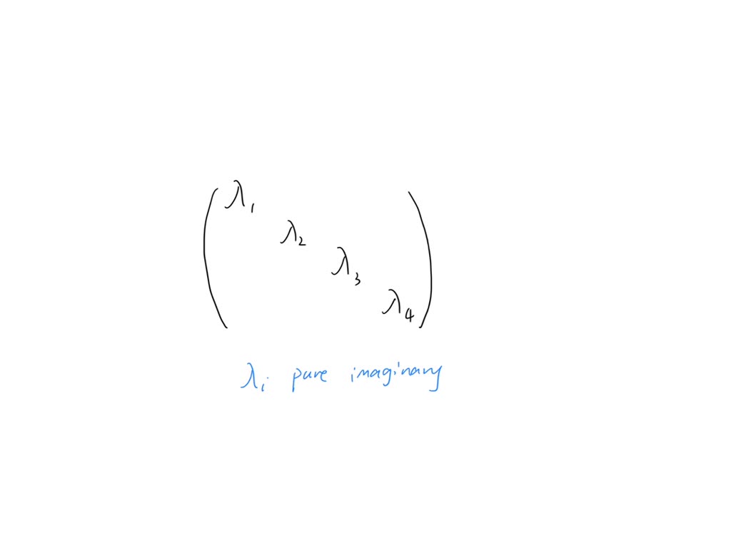 Find an example that meets the given specifications. A 4 ×4 matrix with ...