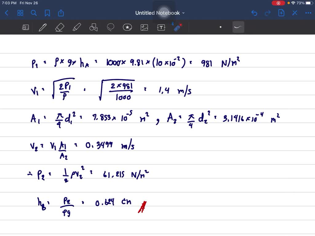 SOLVED: Find the water height hB in tank B shown in Fig. P 3.48 for ...