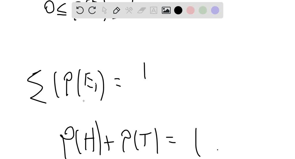 SOLVED:State two characteristics of a probability.
