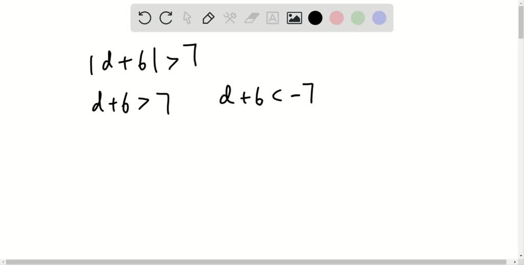 SOLVED:The following exercises contain absolute value equations, linear ...