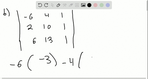 SOLVED:(a) If three points lie on a line, what is the area of the ...