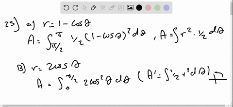 SOLVED:Write down, but do not evaluate, an integral for the area of ...