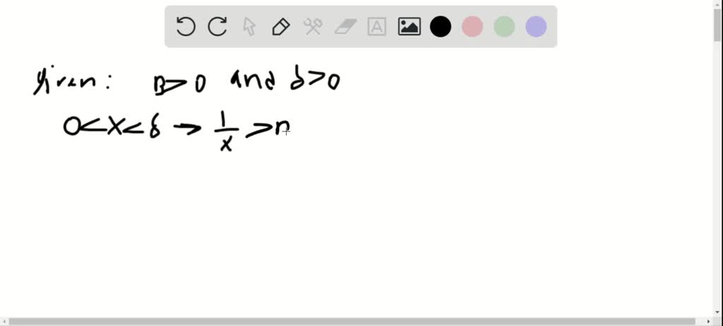 SOLVED:Modify the definition to cover the following cases. a. limx →c^- f(x)=∞b. limx →c^+ f(x ...