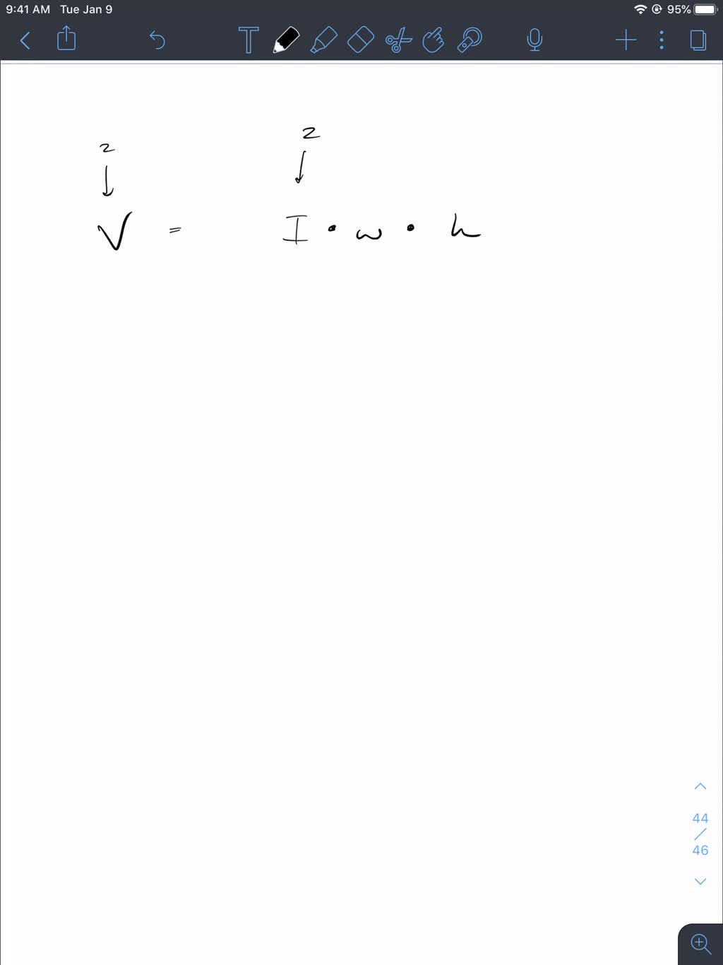 Solved Write An Equation That Expresses The Statement V Is Jointly Proportional To L W And H