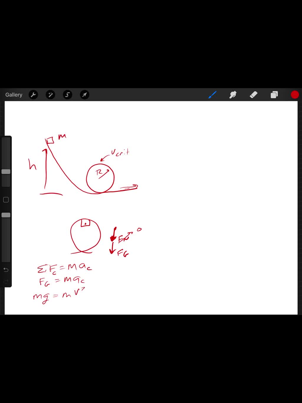 A Block Of Mass M Starting From Rest At Position A SolvedLib