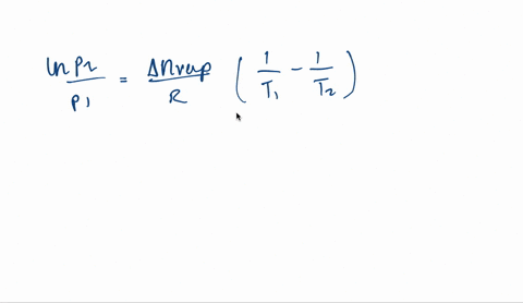 SOLVED:Using data from Exercise 62, predict the normal boiling point of ...