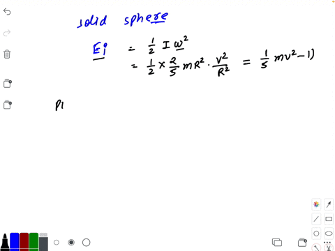 ⏩SOLVED:A solid uniform sphere rotating about its axis with… | Numerade
