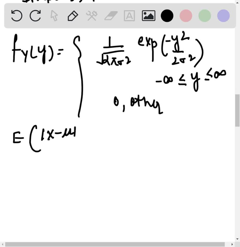 SOLVED:If X is N(μ, σ^2), show that E(|X-μ|)=σ√(2 / π).