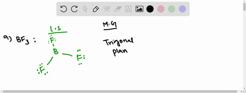 SOLVED:For each formula given, draw the Lewis diagram, determine the ...