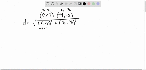 ⏩SOLVED:Calculate the distance between the given points, and find… | Numerade
