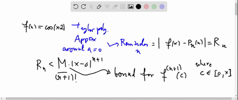 SOLVED:Find the remainder term R_{n} for the nth-order Taylor ...