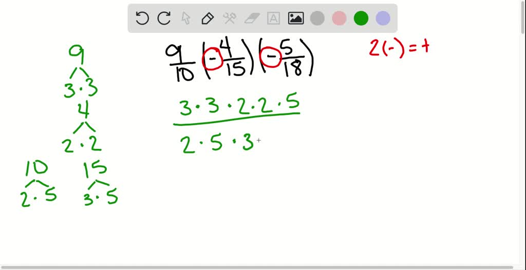 SOLVED:Multiply. Write the product in simplest form. See Examples 1 through 9. -(13 x)/(20) ·(5 ...