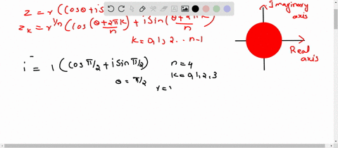SOLVED:Finding the n th Roots of a Complex Number In Exercises 81-96,( a) use the formula on ...