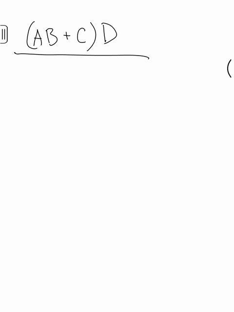 Solved Draw The Combinational Circuit That Directly Implements The Following Boolean Expression