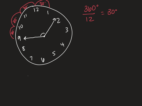 SOLVED:Find the measure of the smaller angle formed by the hands of a ...