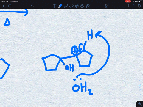 SOLVED:What product is obtained when the following vicinal diol is ...