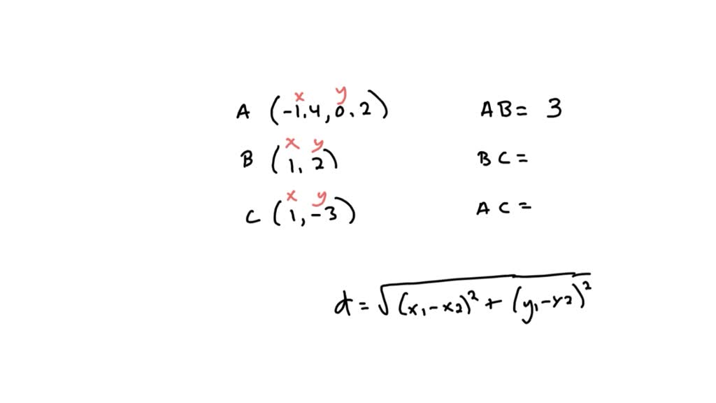 SOLVED For Each Problem Show That The Three Points Form A Right