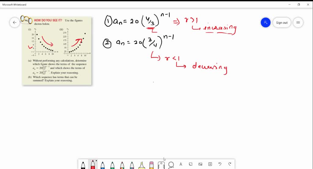 SOLVED:HOW DO YOU SEE IT? Use the figures shown below. (a) Without performing any calculations ...