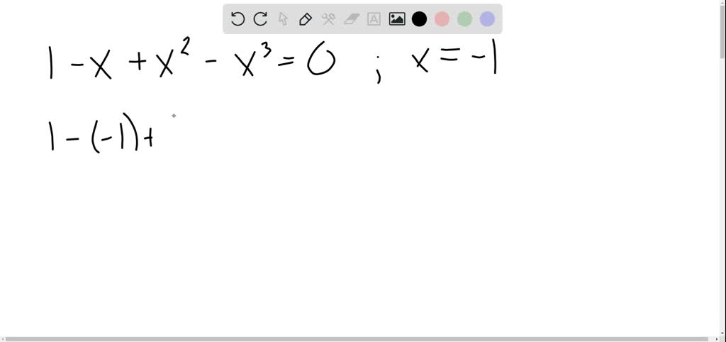 Solveddetermine Whether The Given Value For The Variable Is A Root Of 3326