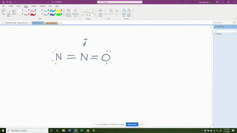 SOLVED:Predict the geometry of nitrous oxide, N2 O, by the VSEPR method ...