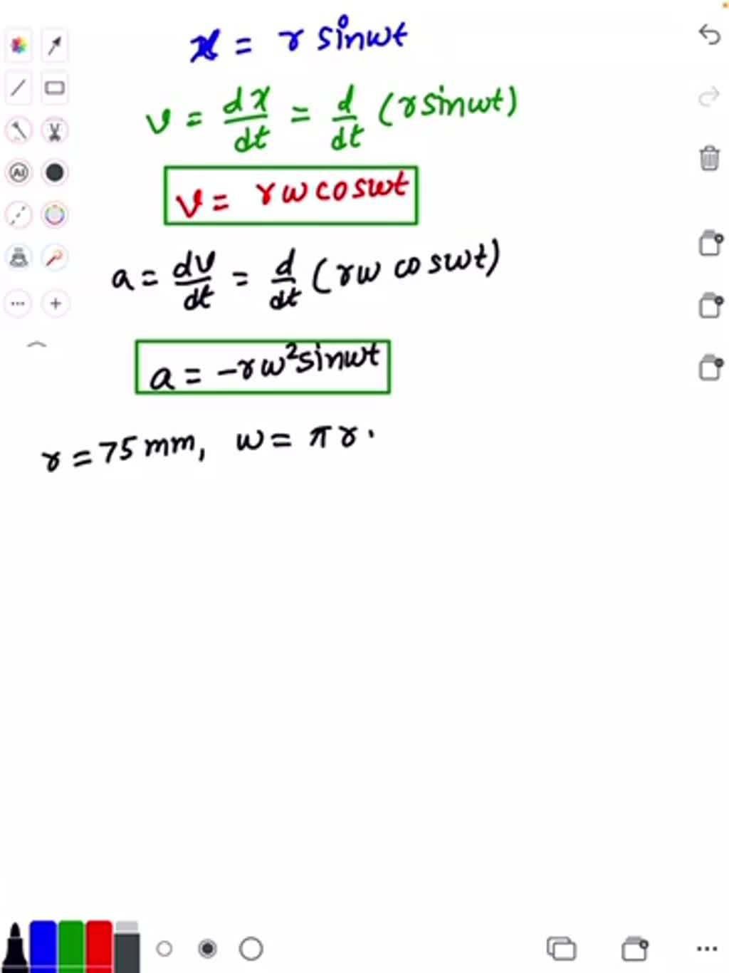 SOLVED: Figure 15-3 shows a Scotch yoke mechanism, or Scotch crosshead ...