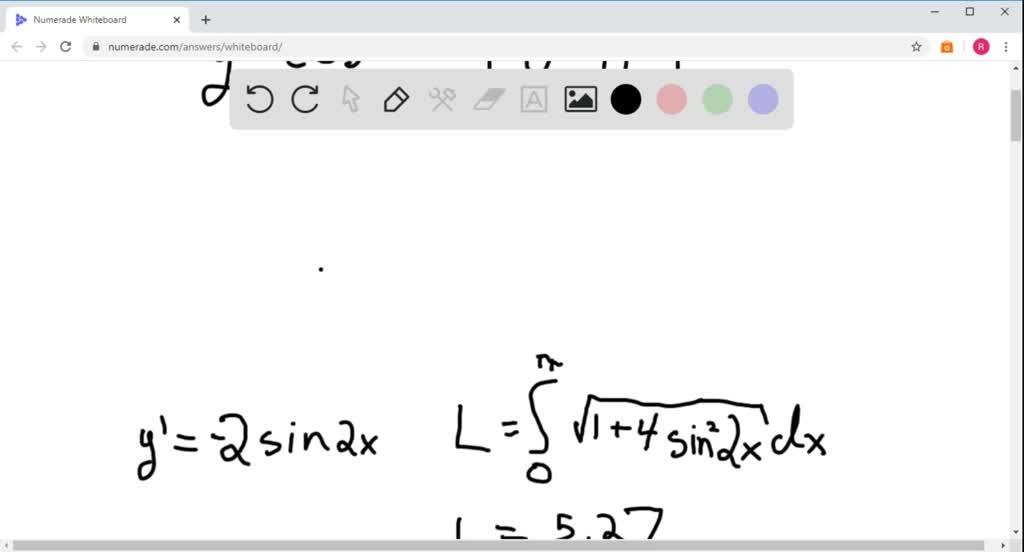 SOLVED:a. Write and simplify the integral that gives the arc length of ...