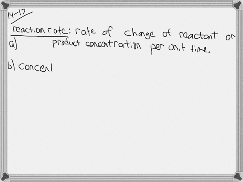 SOLVED:Draw a graph showing the reaction pathway for an overall ...