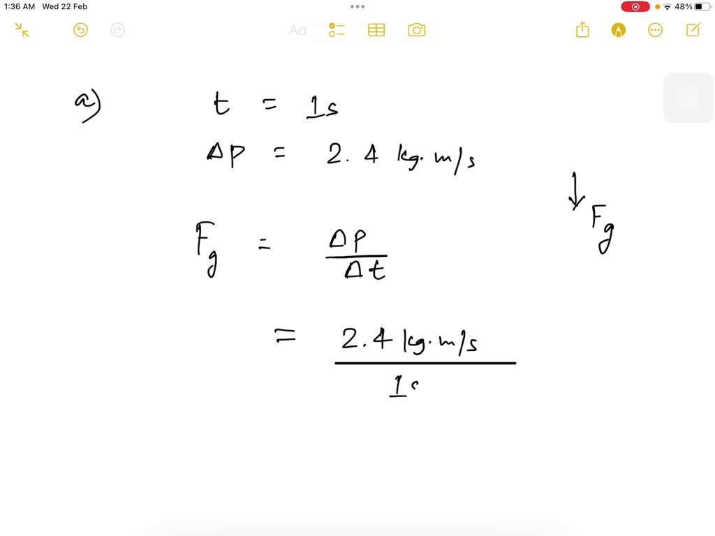 ⏩SOLVED:As an orange falls vertically downward, its momentum changes ...