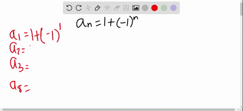 SOLVED:Find the first three terms and the eighth term of the sequence that has the given nth ...