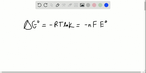 SOLVED:Describe two ways that you could determine ΔG^∘ of a reaction.