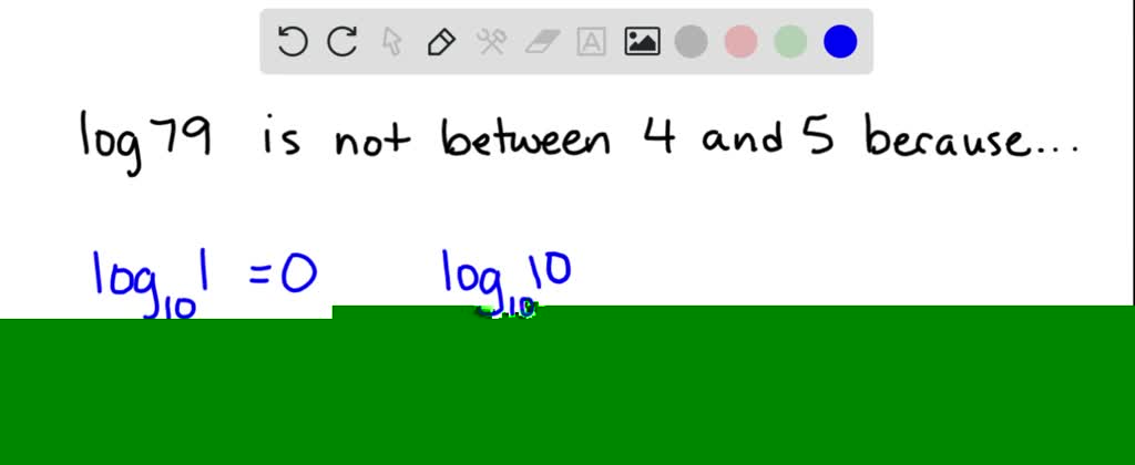 SOLVED: Using a calculator, Aden incorrectly says that log 79 is ...