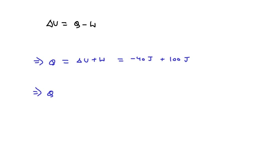 ⏩SOLVED:Calculate A gas does 100 J of work as it expands. How much… | Numerade