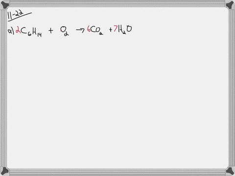 SOLVED:Write the balanced chemical equation for the complete combustion ...