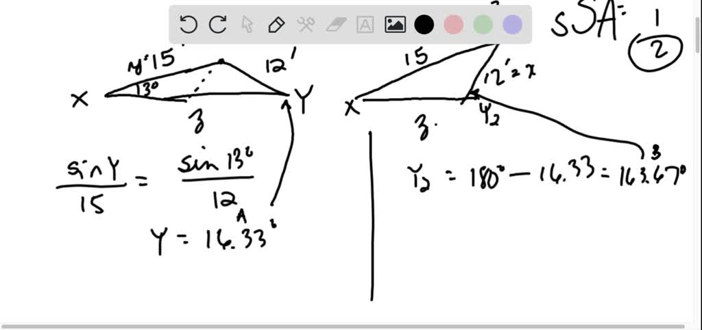 SOLVED:Find the possible lengths of the indicated side. In X Y Z, angle ...