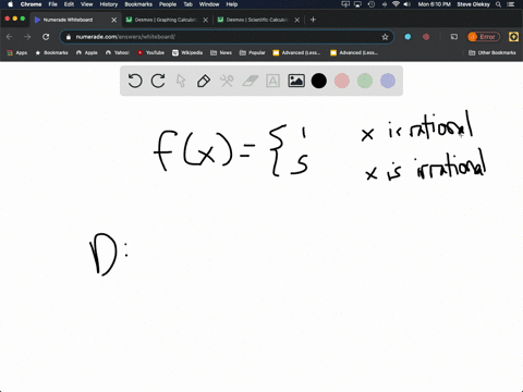 ⏩SOLVED:Domain and Range Find the domain and range of f. f(x)={ … | Numerade