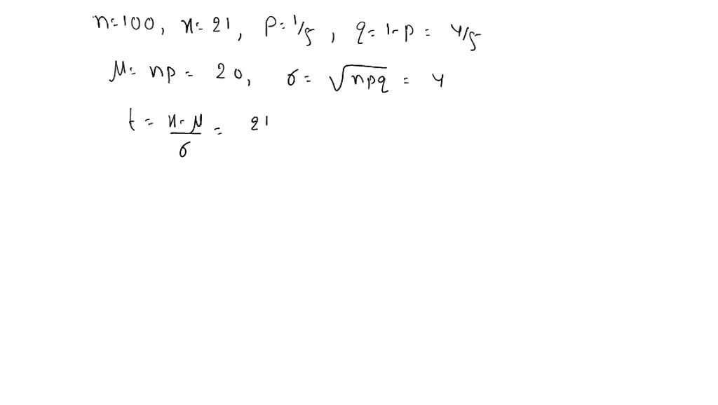 SOLVED:Using the normal approximation to the binomial distribution, and tables [or calculator ...