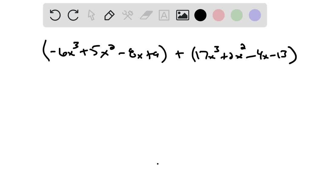 SOLVED:Perform the indicated operations. Write the resulting polynomial ... SOLVED:Perform the indicated operations. Write the resulting polynomial ...