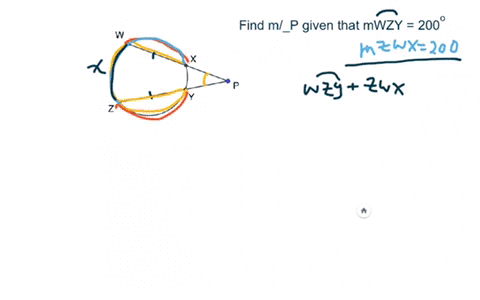 SOLVED:PROVING A THEOREM Prove that the Circumscribed Angle Theorem ...