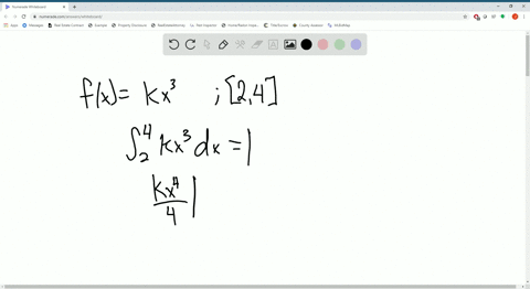 SOLVED:Find a value of k that will make f a probability density ...
