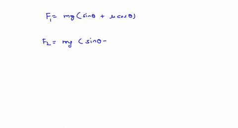 SOLVED:The minimum force required to start pushing a body up a rough ...