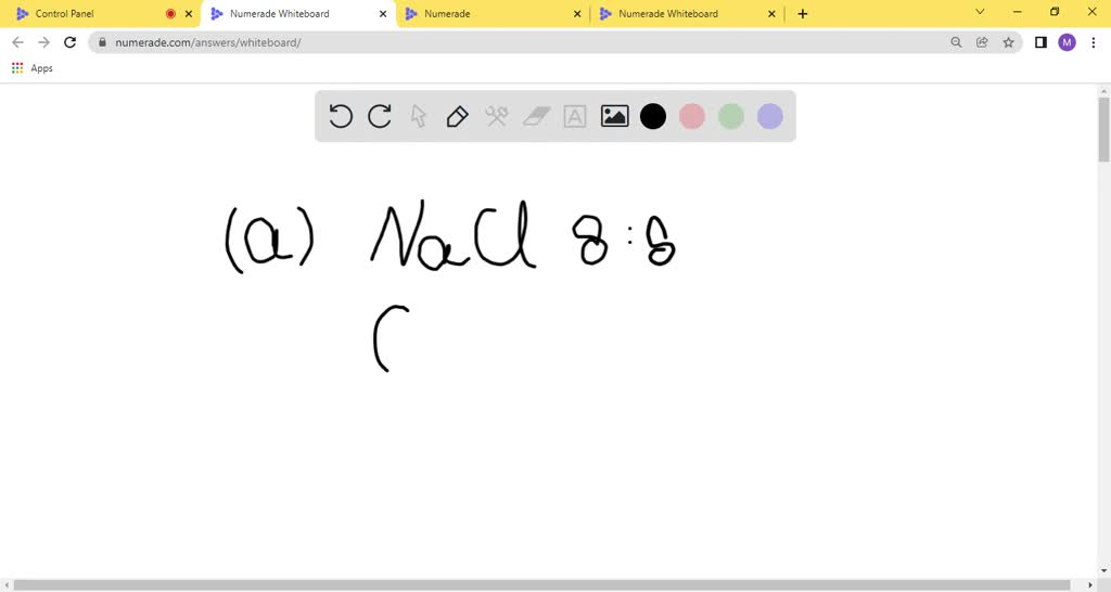 Solved Pick Out The Incorrect Statement A Nacl Has 8 8 Coordination While Cscl Is With 6 6