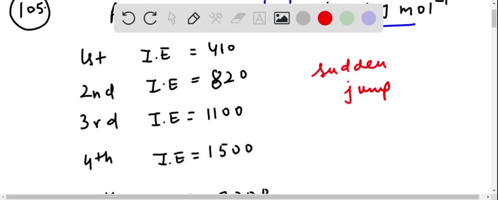 ⏩SOLVED:The successive ionization energy values for an element X are… | Numerade
